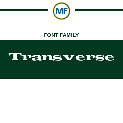Transverse Font Family: Free Download | MaisFontes