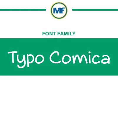 Typo Comica Font Family: Download Free | MaisFontes