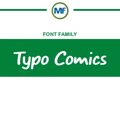 Typo Comics Font Family: Download Free | MaisFontes