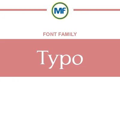 Typo Font Family: Download Free | MaisFontes