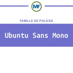 Ubuntu Sans Mono Medium: Télécharger une police gratuite | MaisFontes