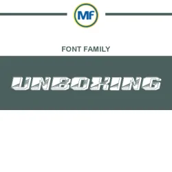 Unboxing Regular: Free Font Download | MaisFontes