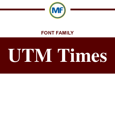 UTM Times Font Family: Download Free | MaisFontes