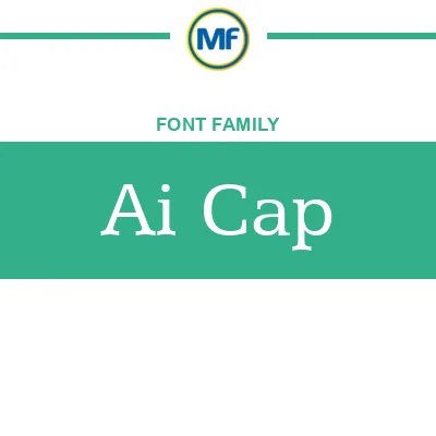Ai Cap Font Family: Free Download | MaisFontes