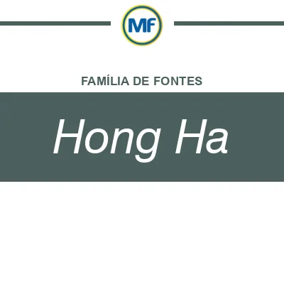 Hong Ha Família de Fontes: Baixe Grátis | MaisFontes