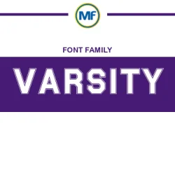 Varsity Wide Sans: Free Font Download | MaisFontes