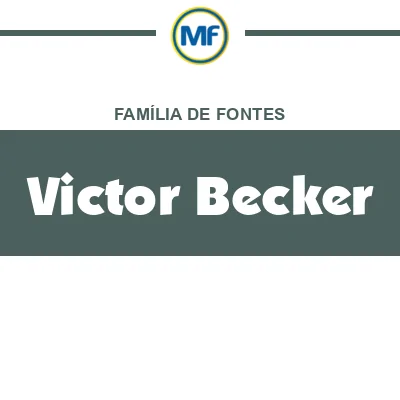 Victor Becker Família de Fontes: Baixe Grátis | MaisFontes