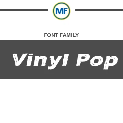 Vinyl Pop Font Family: Download Free | MaisFontes