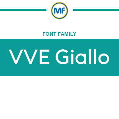VVE Giallo Font Family: Download Free | MaisFontes