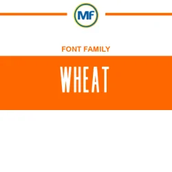Wheat: Download Free Font | MaisFontes