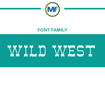 Wild West Font Family: Download Free | MaisFontes