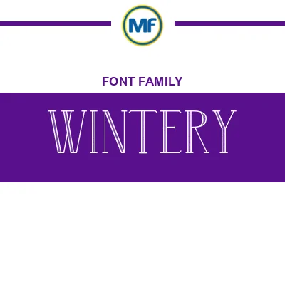 Wintery Font Family: Download Free | MaisFontes