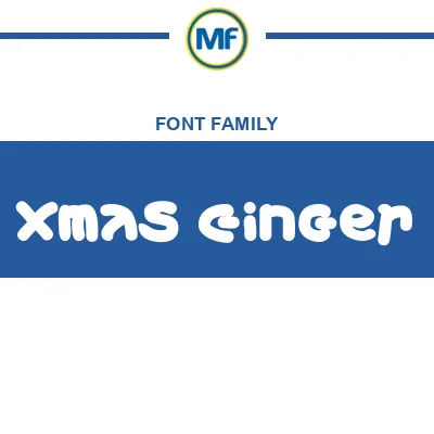 Xmas Ginger Font Family: Download Free | MaisFontes