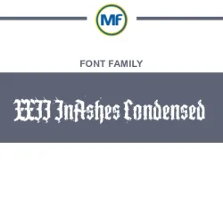XXII InAshes Condensed Bold: Free Font Download | MaisFontes