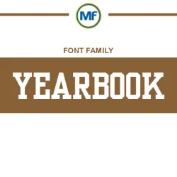 Yearbook Outline: Free Font Download | MaisFontes