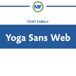 Yoga Sans Web Bold: Free Font Download | MaisFontes