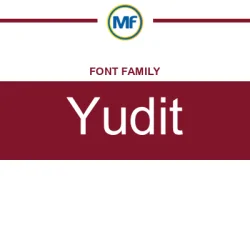 Yudit V1 Font: Free Download | MaisFontes