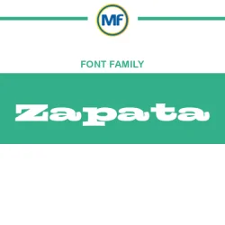 Zapata Bold: Free Font Download | MaisFontes