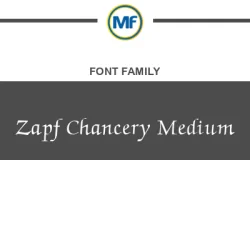 Zapf Chancery Medium Italic Font: Free Download | MaisFontes