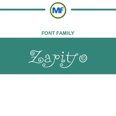 Zapito Font Family: Download Free | MaisFontes