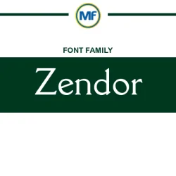 Zendor SemiExpanded Font: Free Download | MaisFontes