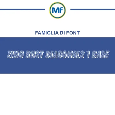 Zing Rust Diagonals 1 Base Famiglia di Caratteri: Scarica Gratis ...