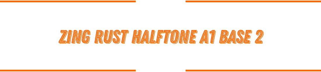 Zing Rust Halftone A1 Base 2 Line Shadow 2: Free Font Download | MaisFontes