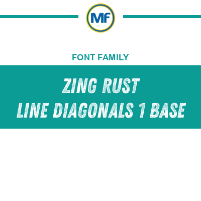 Zing Rust Line Diagonals 1 Base Font Family: Download Free | MaisFontes