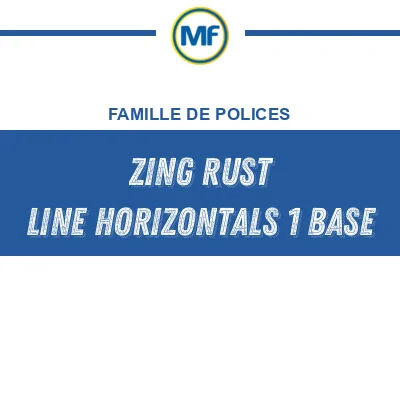 Zing Rust Line Horizontals 1 Base 2 Famille de Polices: Téléchargement ...