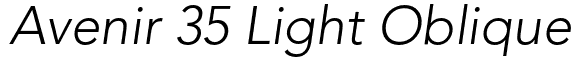 Avenir Light Font: Free Download | MaisFontes