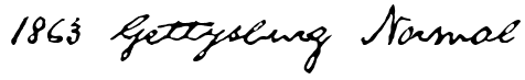 1863 Gettysburg Normal: Download Free Font | MaisFontes