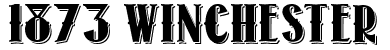 1873 Winchester: Free Font Download | MaisFontes