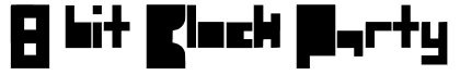8 bit Block Party Font: Free Download | MaisFontes