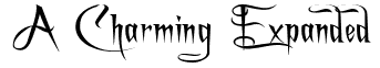 A Charming Expanded font download | MaisFontes.com