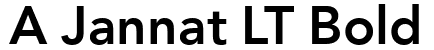 A Jannat LT Font: Free Download | MaisFontes