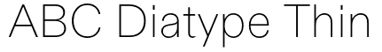 ABC Diatype Font Family: Free Download | MaisFontes