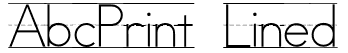 AbcPrint Font: Free Download | MaisFontes