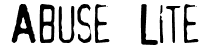 Abuse Lite Font: Free Download | MaisFontes