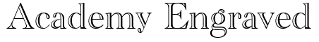 Academy Engraved LET Plain 1 0: Free Font Download | MaisFontes