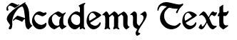 Academy Text Font: Free Download | MaisFontes