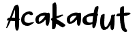 Acakadut: Descargar Fuente Gratis | MaisFontes
