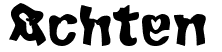 Achten: Free Font Download | MaisFontes