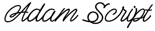 Adam Script Font: Free Download | MaisFontes