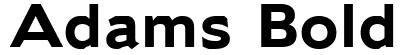 Adams Bold Font: Free Download | MaisFontes
