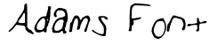 Adams: Free Font Download | MaisFontes