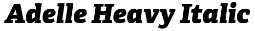 Adelle Font Family: Free Download | MaisFontes