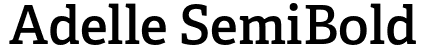 Adelle Font Family: Free Download | MaisFontes