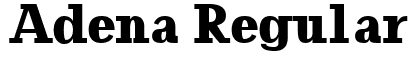 Adena Regular Font: Free Download | MaisFontes