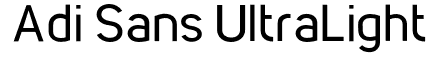 Fontes Adi Sans: Ideal para projetos especiais | MaisFontes