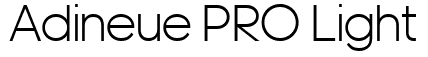 Adineue Pro Font Family: Free Download | MaisFontes